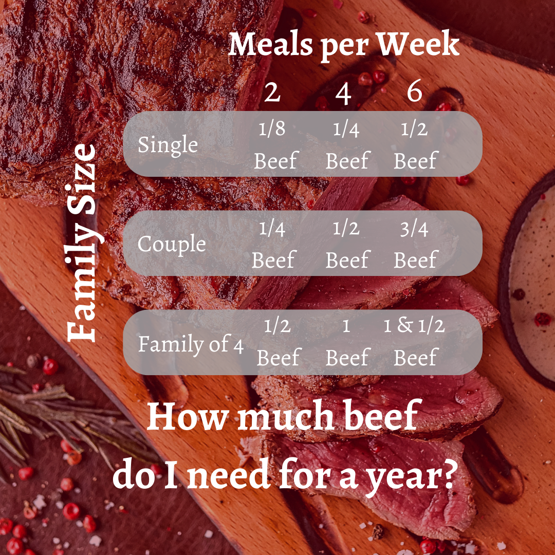 Pasture raised full beef share | Pastured Meat - Local Veggies - CSA